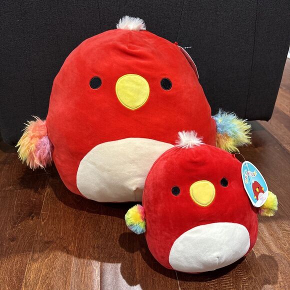 Squishmallows | Toys | Squishmallows Paco Red Parrot Macaw 8 4 Plush ...